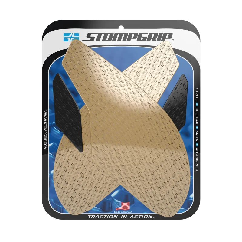 Stompgrip Tankpad Motorrad hybrid Icon - schwarz & transparent - Stom ...